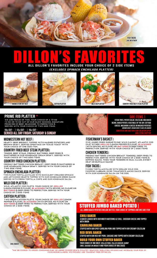 Arrowhead Menu » Amazing BBQ