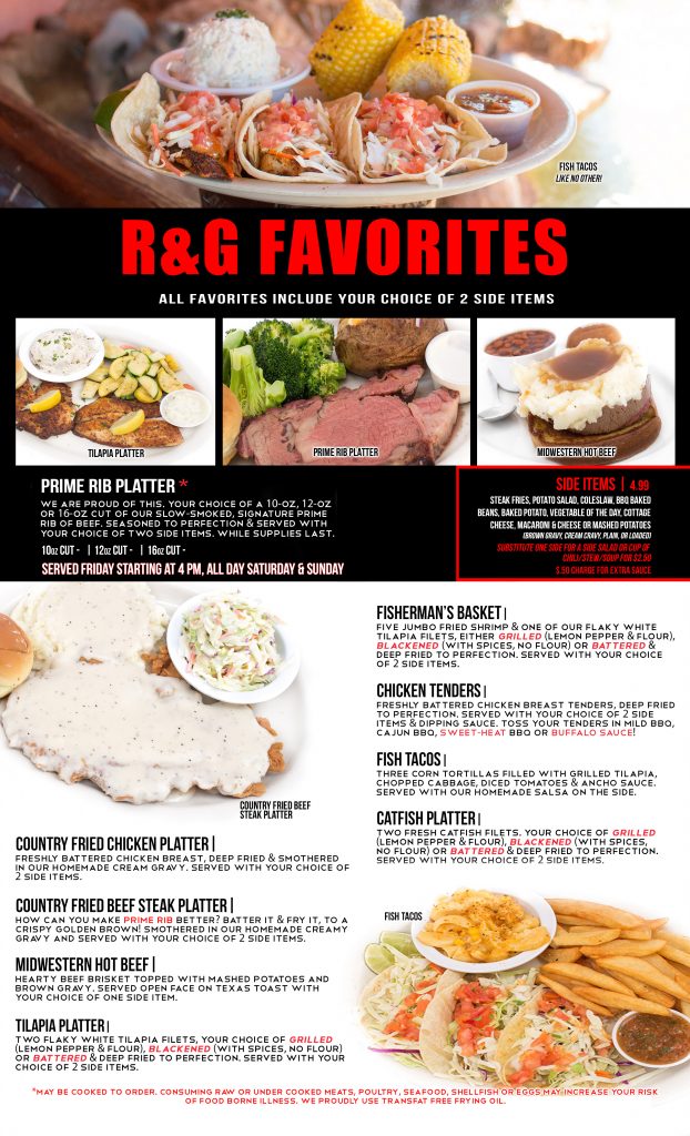 Arrowhead Menu » Amazing BBQ