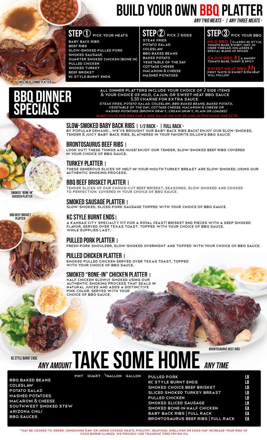 Arrowhead Menu » Amazing BBQ